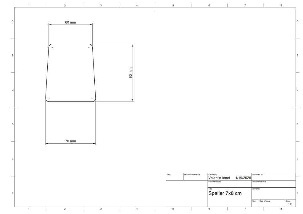 Spalieri din beton precomprimat - dimensiuni la comanda - ANDBAS SRL